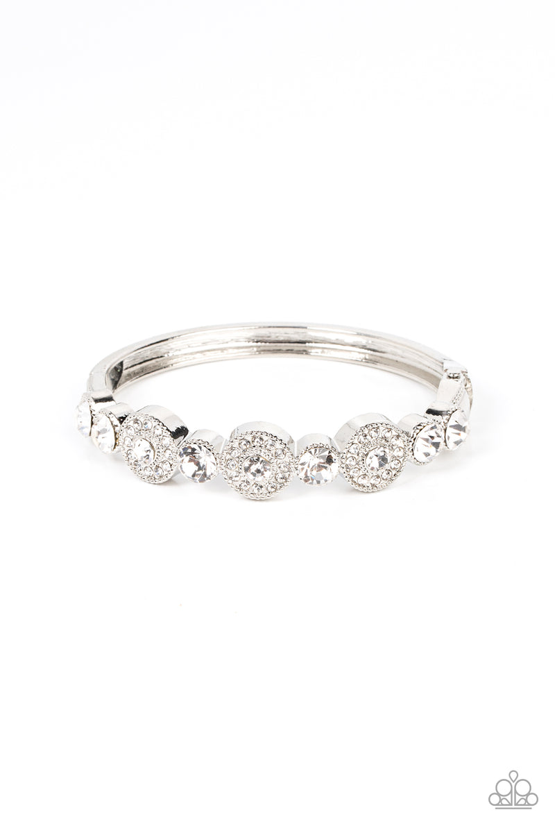 Crowns Only Club - White ~ Paparazzi Bracelet | Glitzy Gals $5 Bling – Glitzygals5dollarbling ...